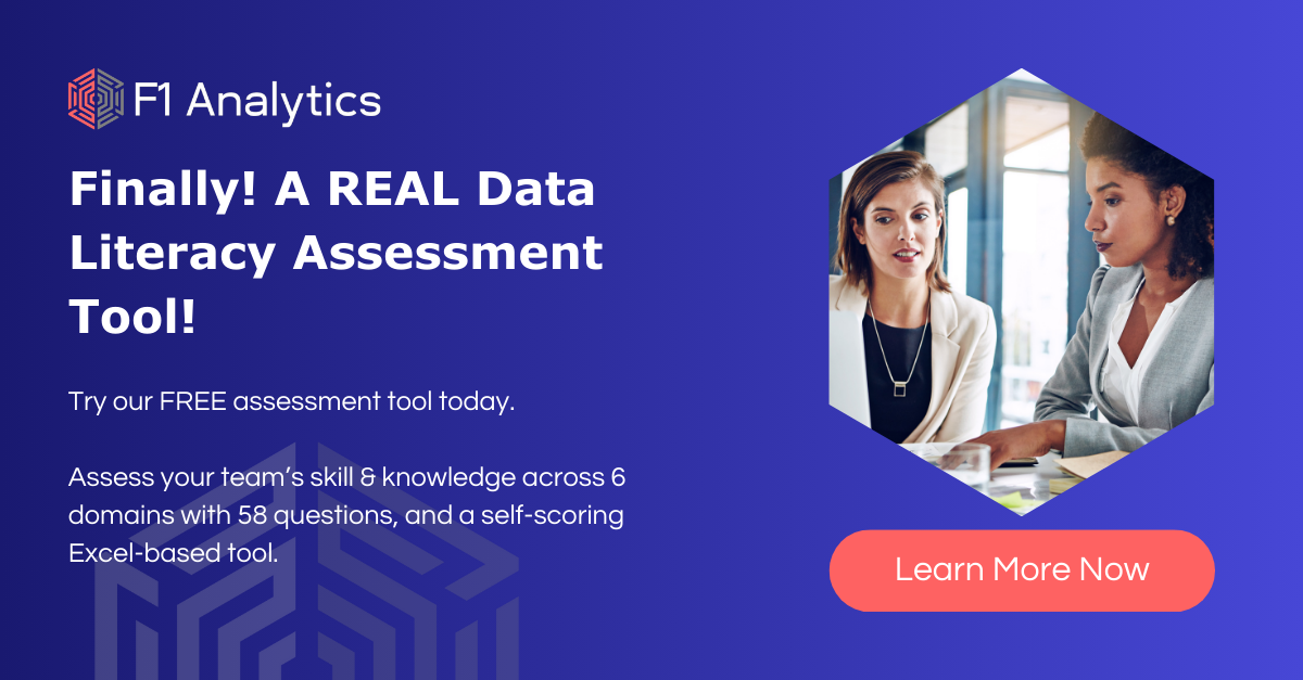 Data Literacy Assessment Tool | F1 Analytics